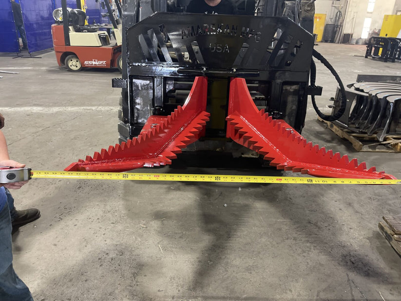 AMFG Barracuda Tree Grubber Grapple Skid Steer Attachment – I Dig Texas