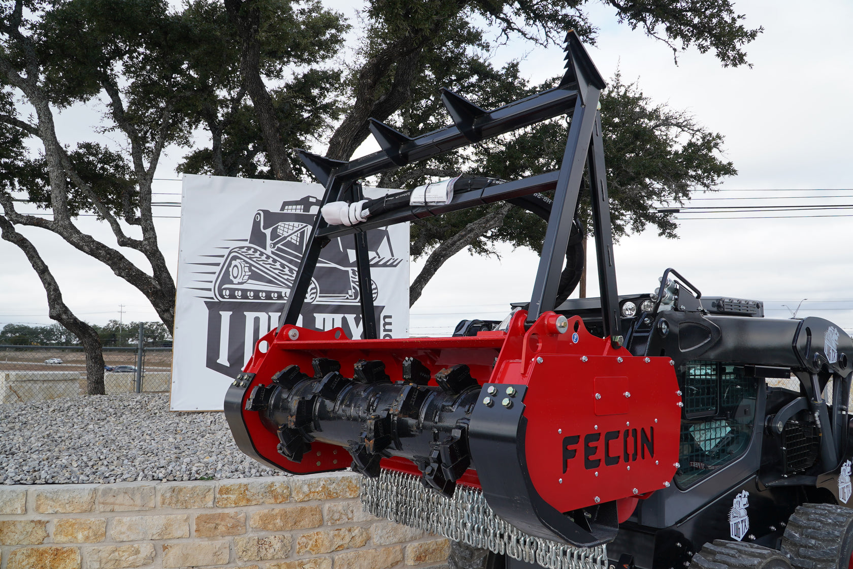 Fecon Highflow Bullhog Mulchers | Tractor/Skid Steer Attachments ...