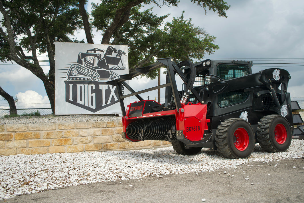 Forestry Mulchers Skid Steer Attachments & Implements | I Dig Texas
