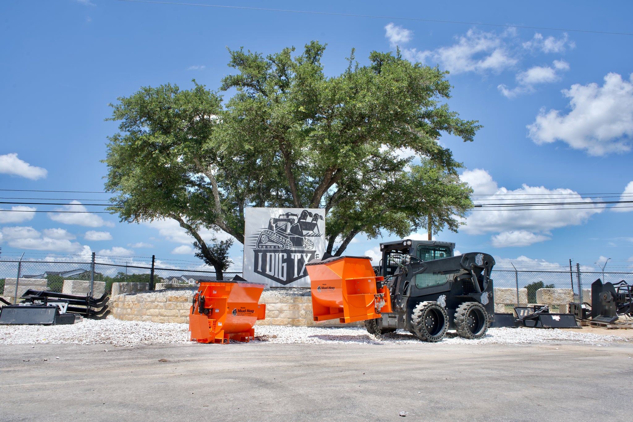 EZG Mud Hog | Tractor/Skid Steer Attachments & Implements – I Dig Texas