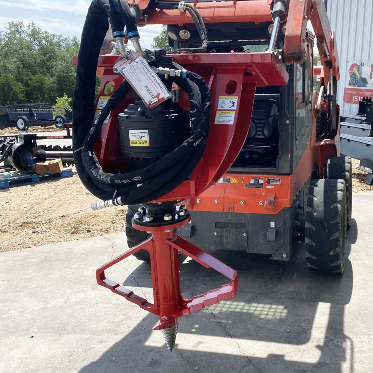 Fecon Stump-Ex Auger Stump Planer Skid Steer Attachment – I Dig Texas