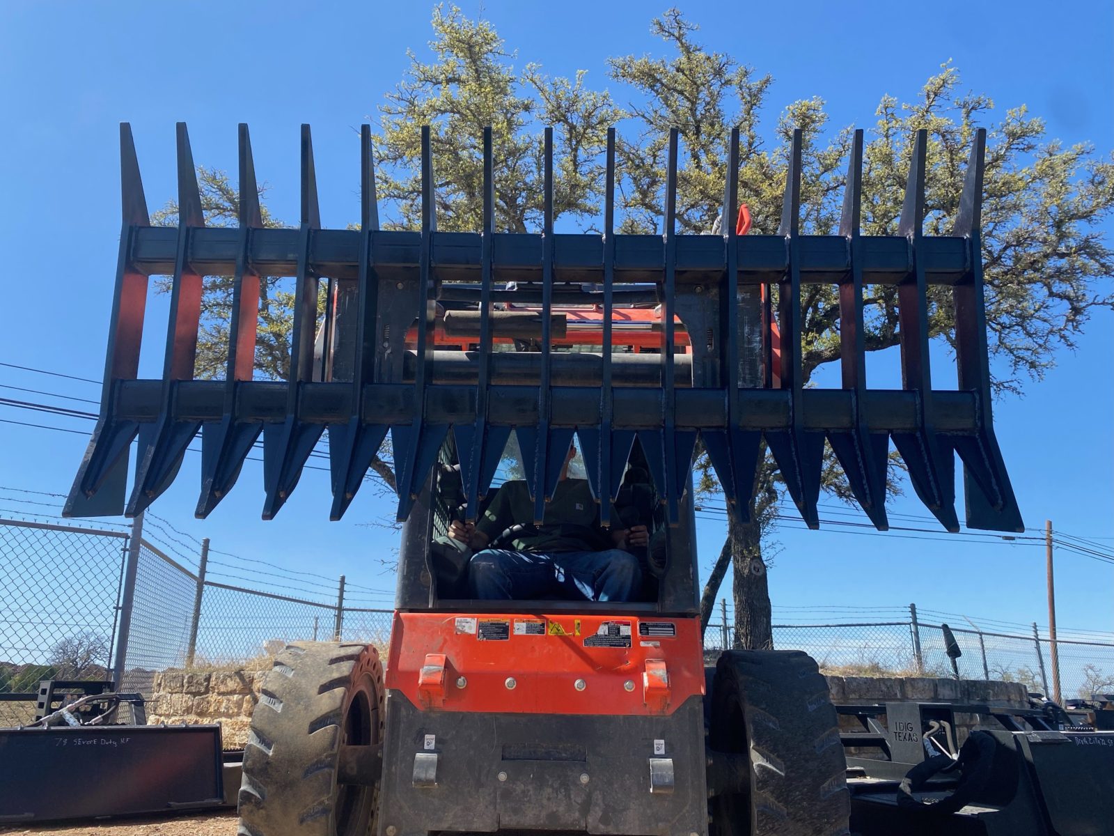 AMFG RakeZilla Root Rake | Tractor/Skid Steer Attachments & Implements ...