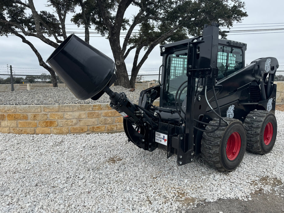Texas Post Drivers: Post Driver Skid Steer Attachments | I Dig Texas